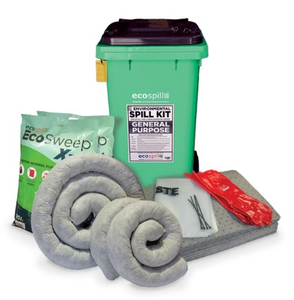 ECOSPILL 120L Bin General Purpose Spill Kit | Peninsula Safety Supplies