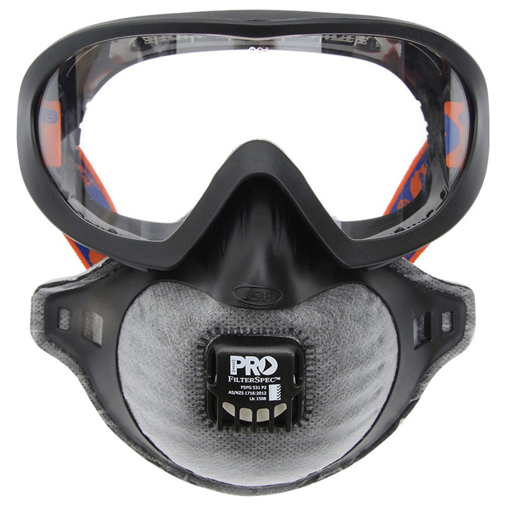 PROCHOICE Filterspec PRO Goggle / P2 Mask Combo | Peninsula Safety Supplies
